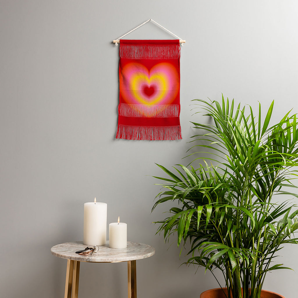 Valentine Red Wall Hanging Portrait Ana Rut Bre Fine Art