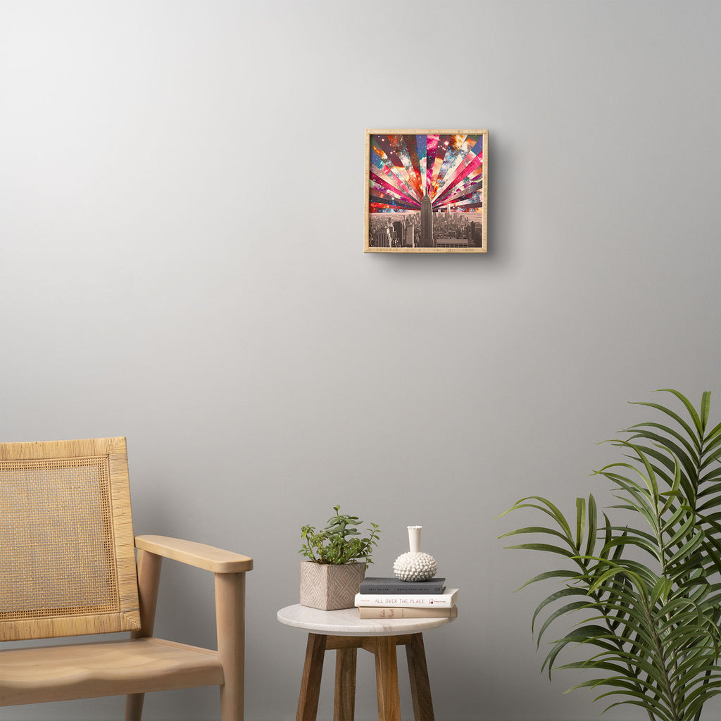 Superstar New York Framed Wall Art Bianca Green