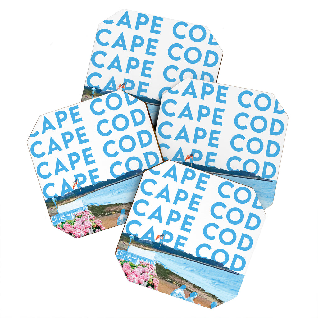 Cape Cod Coaster Set Carolineellisart