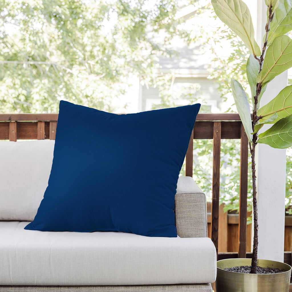 Navy 295c Outdoor Throw Pillow Deny Designs