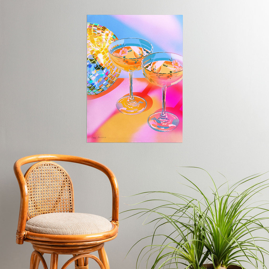 Disco Ii Poster Izzy Lawrence