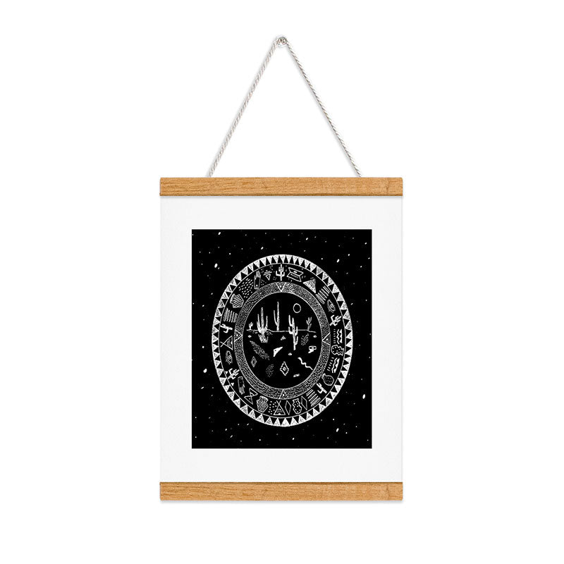 Inside Deserts Art Print Kris Tate