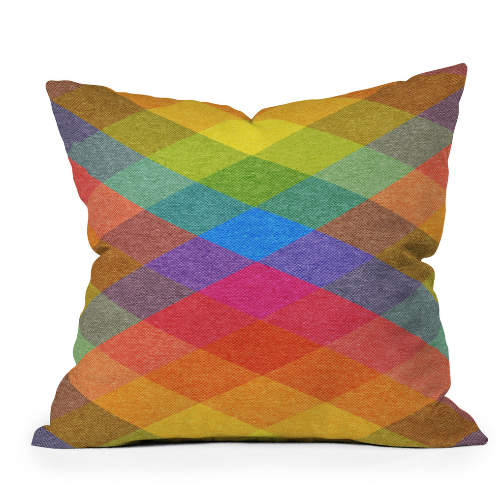 Hysteria En La Primavera Outdoor Throw Pillow Nick Nelson