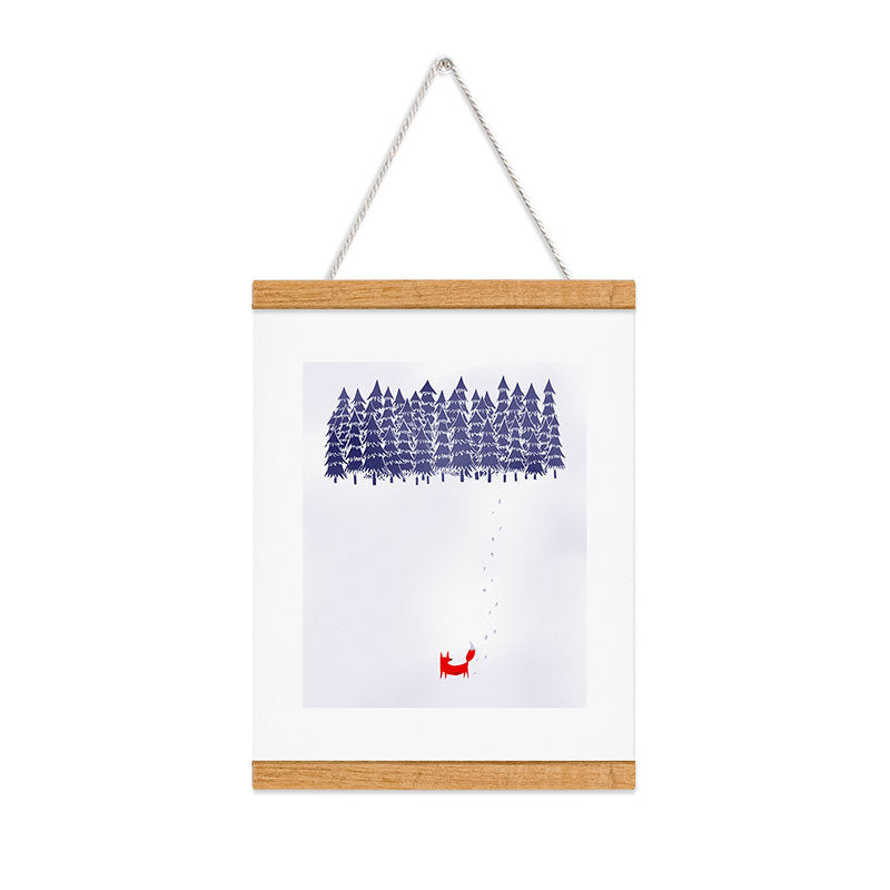 Alone In The Forest Art Print Robert Farkas