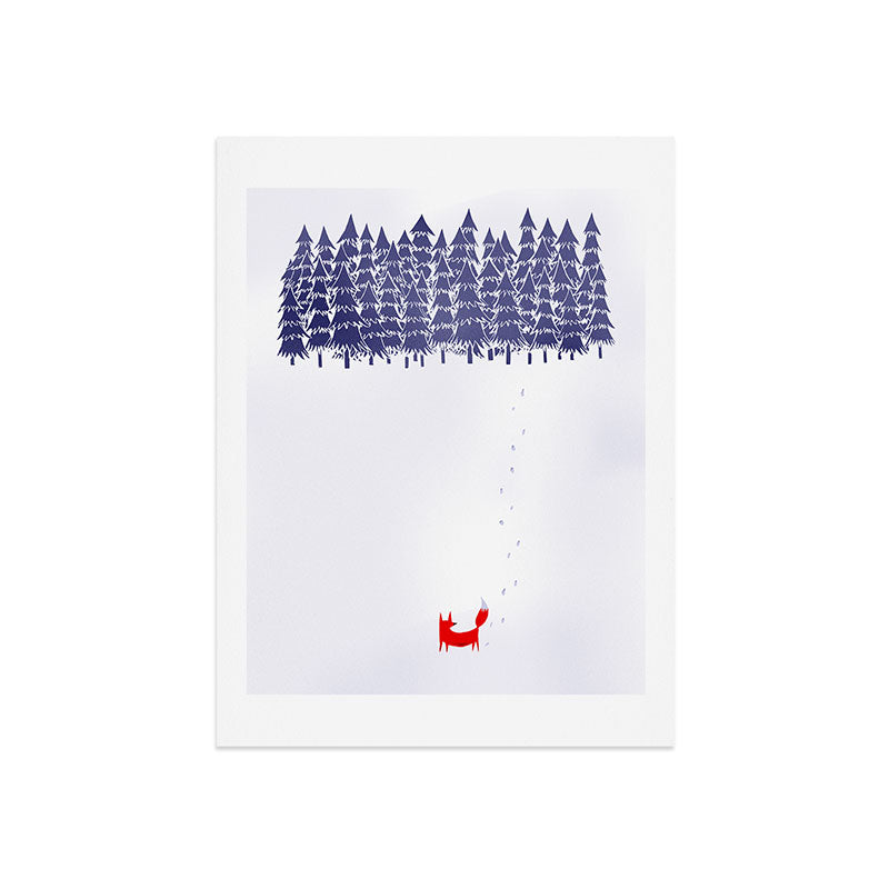 Alone In The Forest Art Print Robert Farkas