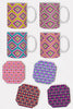 Coaster and Mug Set Bianca Green