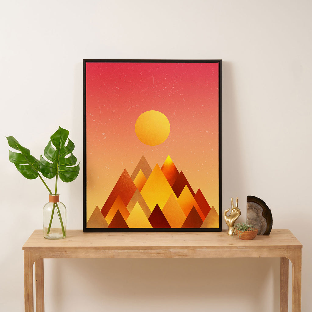 Hot Peaks Art Canvas Adam Priester