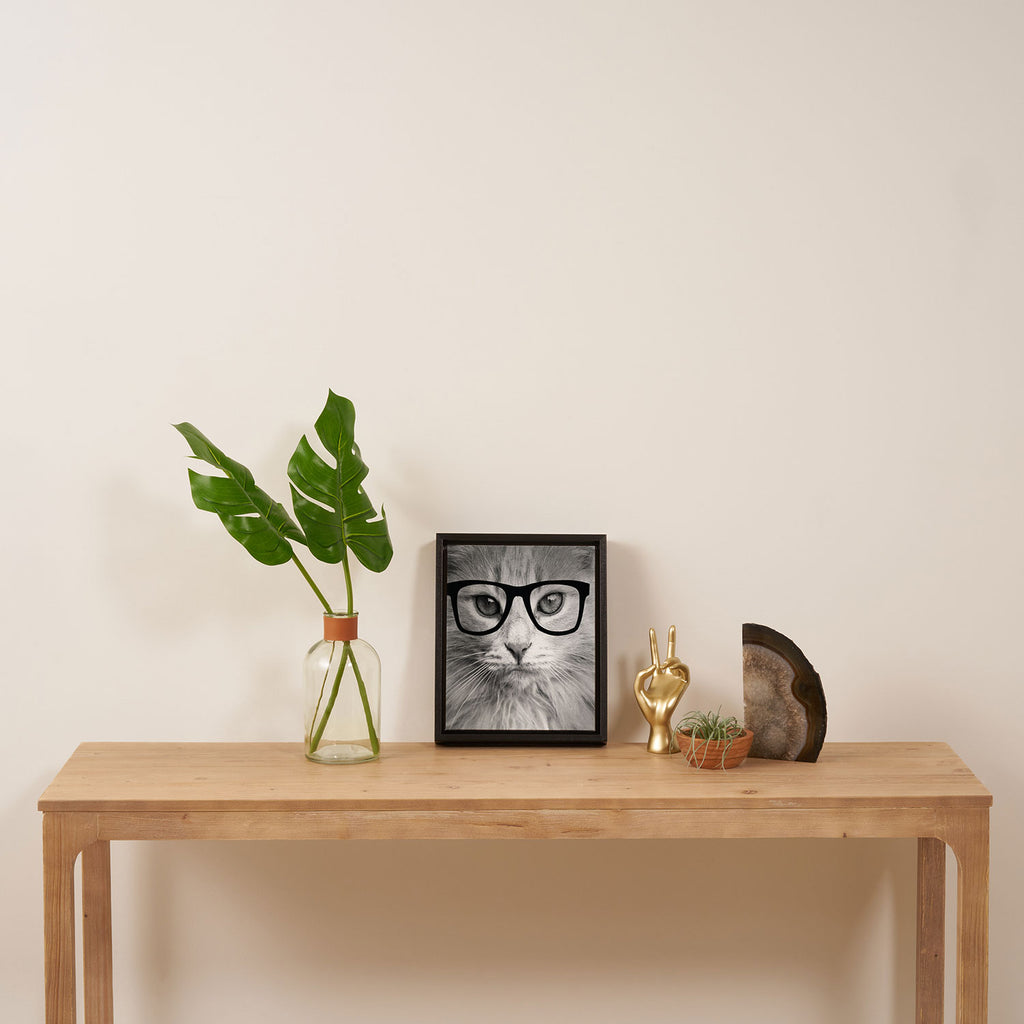 Hippest Cat Art Canvas Allyson Johnson