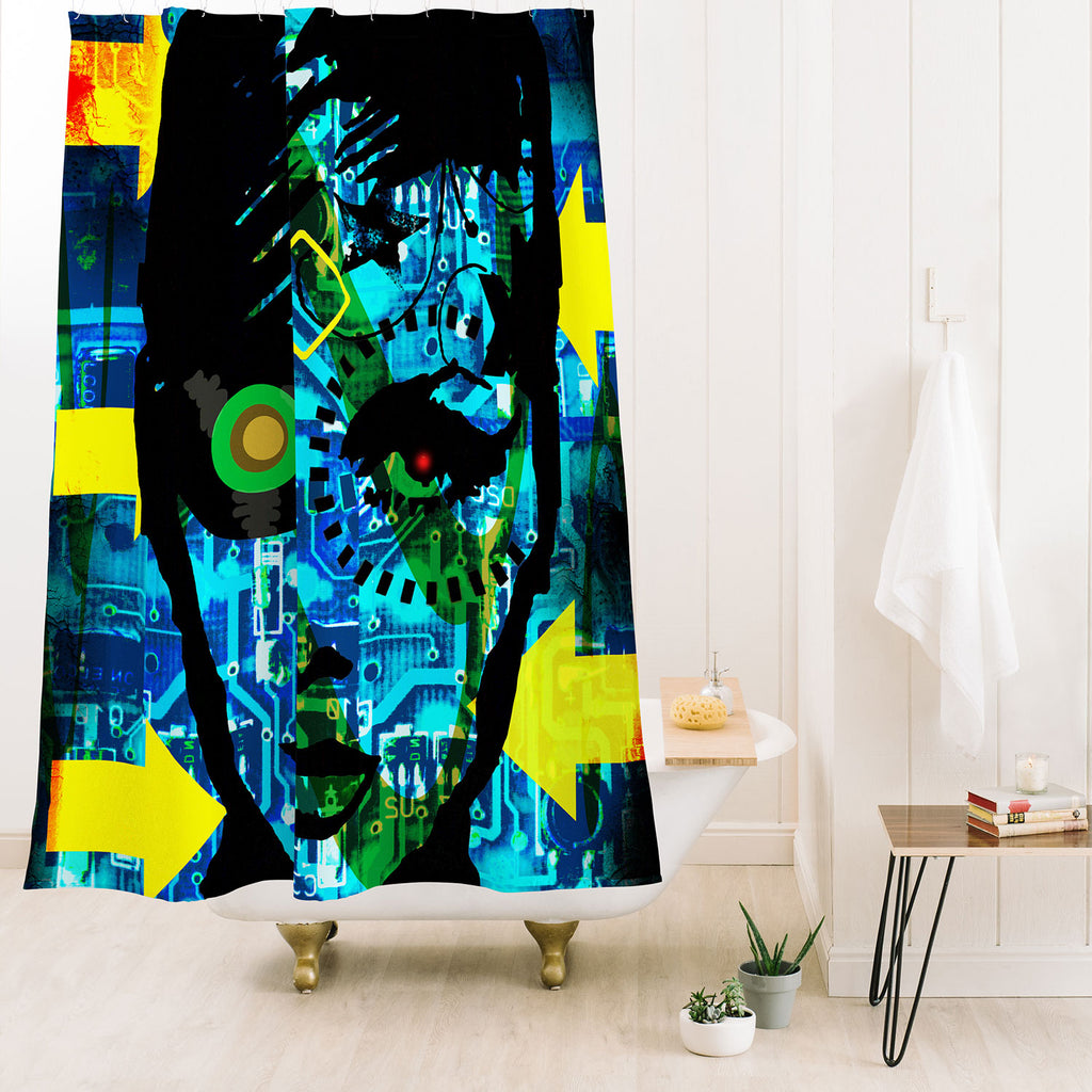 Beautiful Machine Shower Curtain Amy Smith
