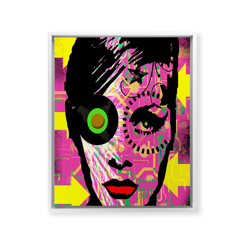 Pink 1 Art Canvas Amy Smith