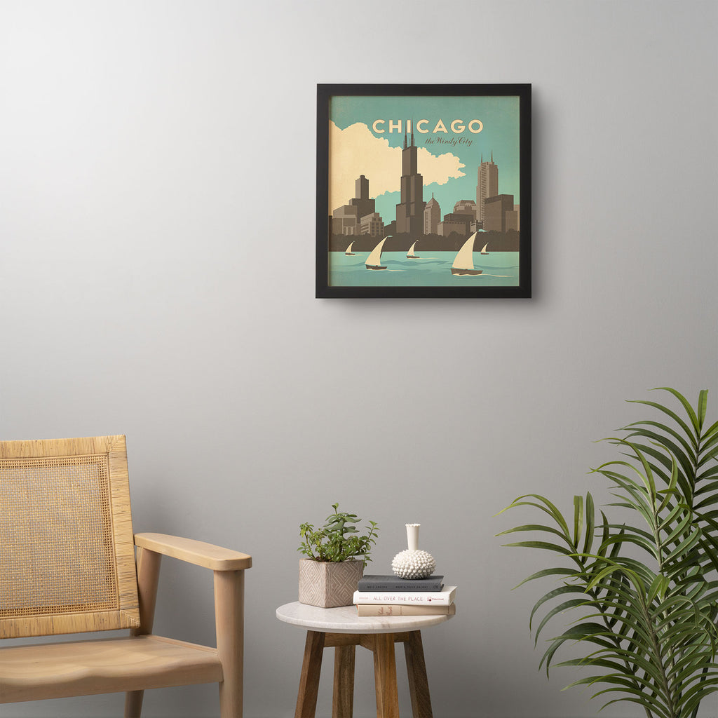 Chicago Framed Wall Art Anderson Design Group