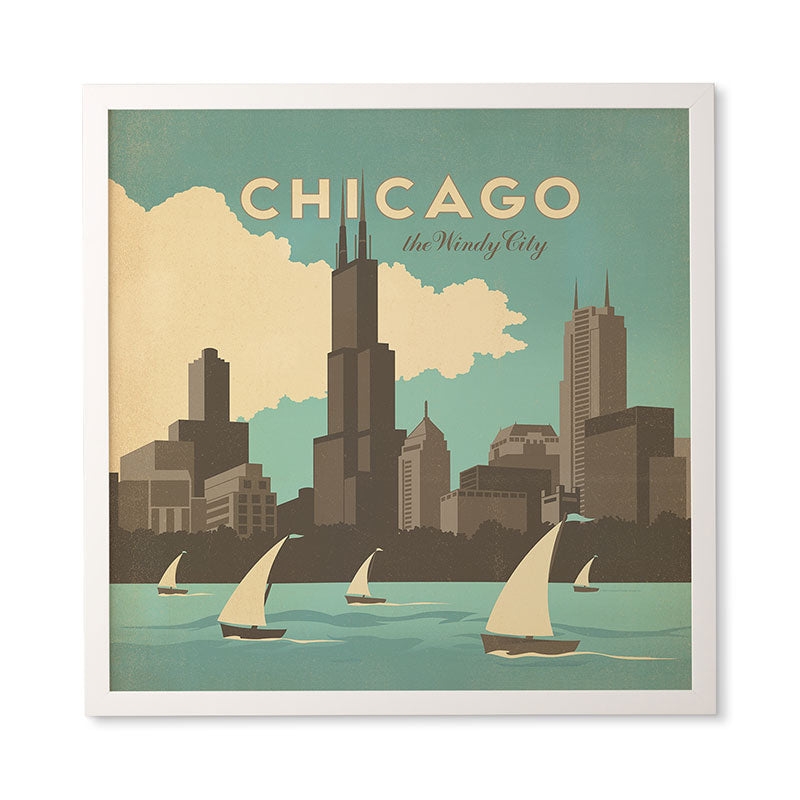 Chicago Framed Wall Art Anderson Design Group