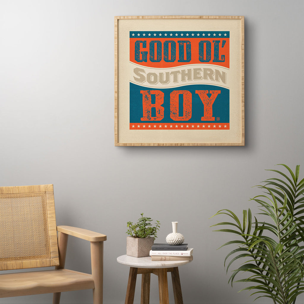 Good Ol Boy Framed Wall Art Anderson Design Group