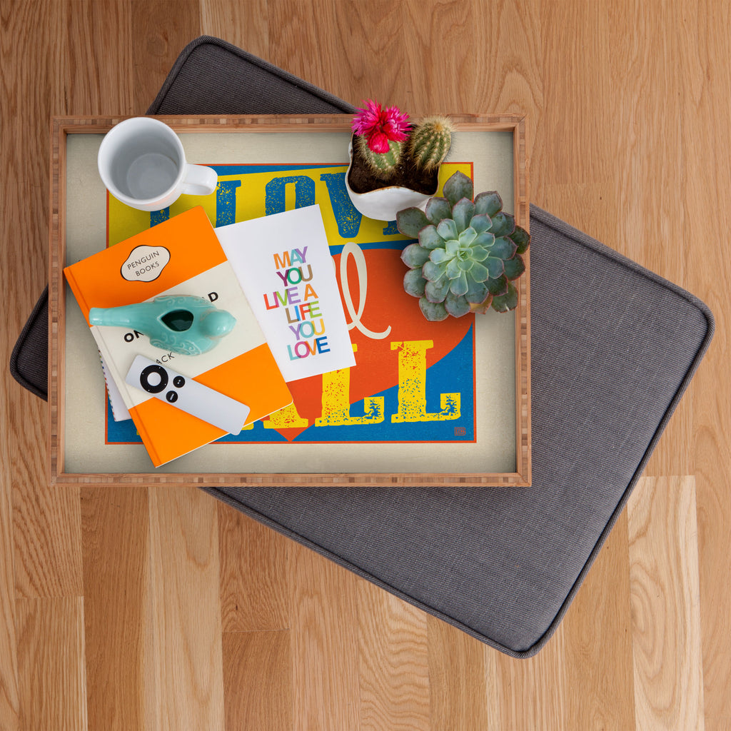 I Love All Yall Rectangular Tray Anderson Design Group