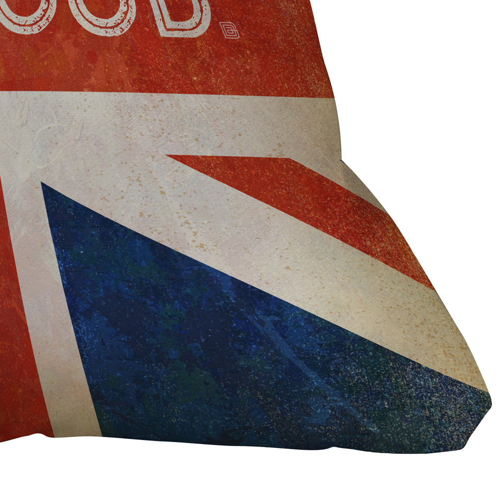Jolly Good British Flag Throw Pillow Anderson Design Group
