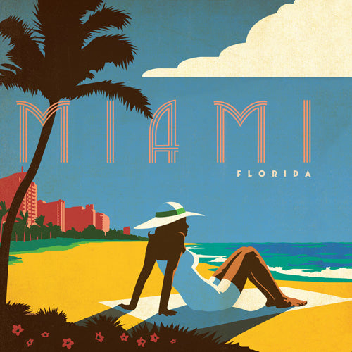 Miami Shower Curtain Anderson Design Group