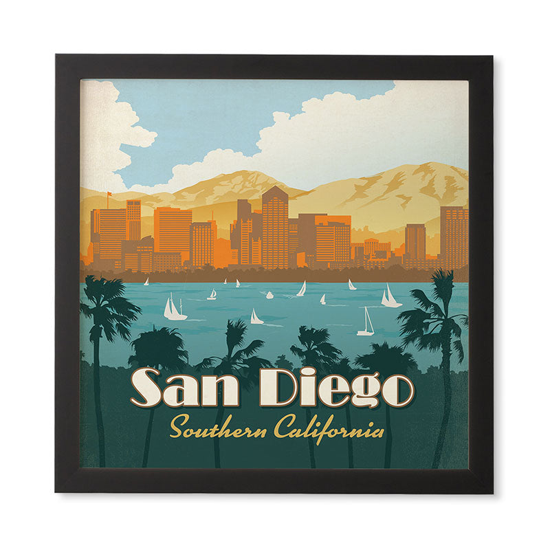 San Diego Framed Wall Art Anderson Design Group