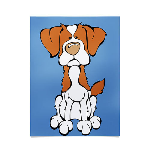 Brittany 14 Poster Angry Squirrel Studio