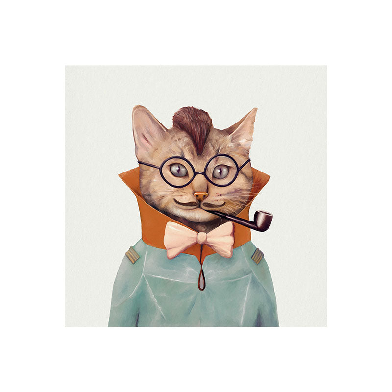 Eclectic Cat Art Print Animal Crew
