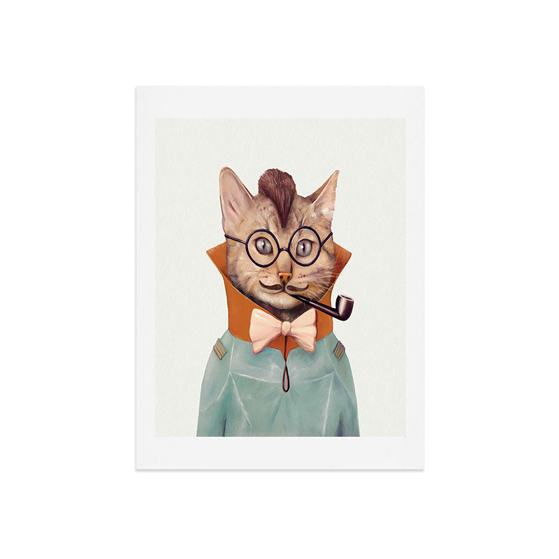 Eclectic Cat Art Print Animal Crew
