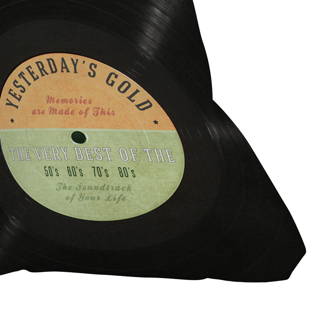 Golden Oldies Vinyl Love Throw Pillow Belle13