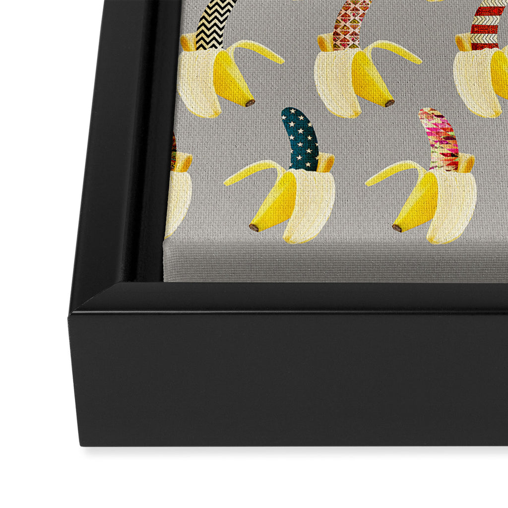 Anna Banana Art Canvas Bianca Green