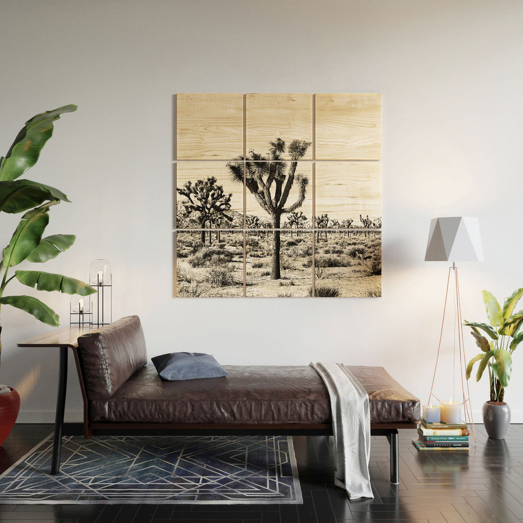 Joshua Trees Wood Wall Mural Bree Madden