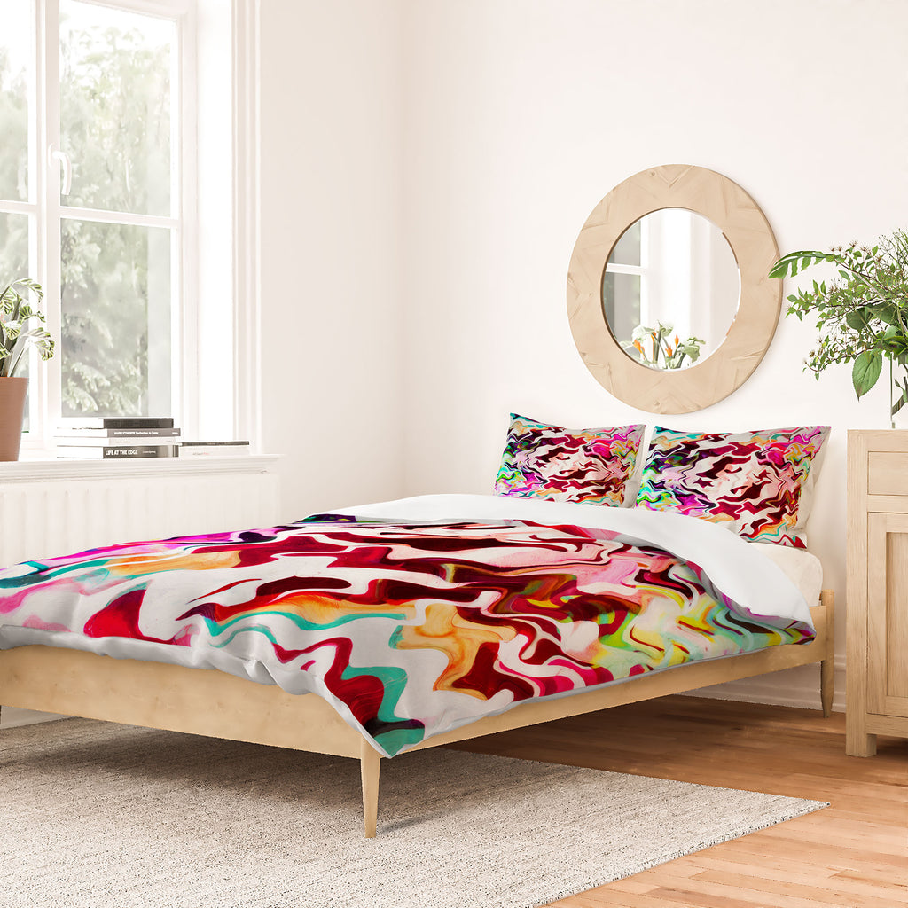 Melted Graffiti Duvet Cover Caleb Troy