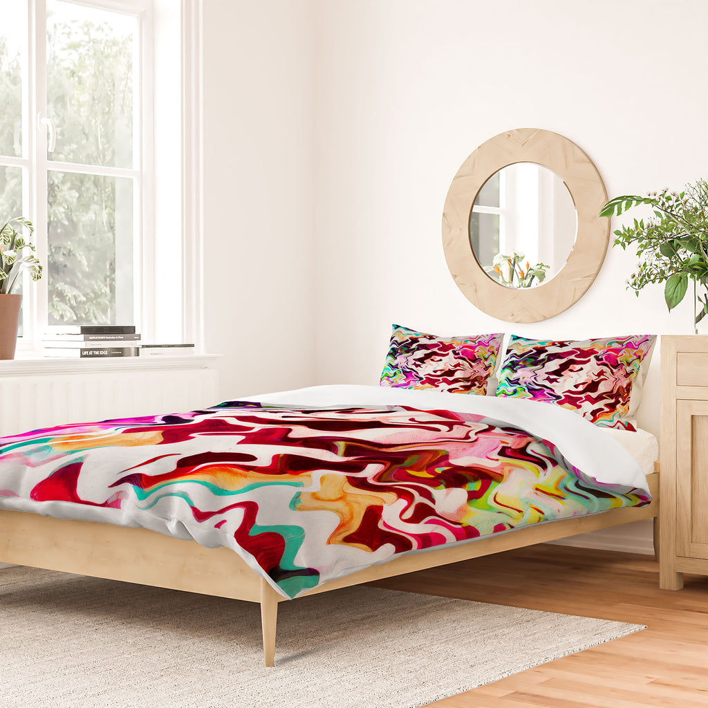 Melted Graffiti Duvet Cover Caleb Troy