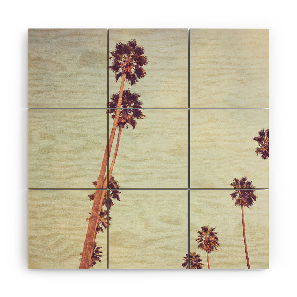 Streets Of Los Angeles Wood Wall Mural Catherine Mcdonald