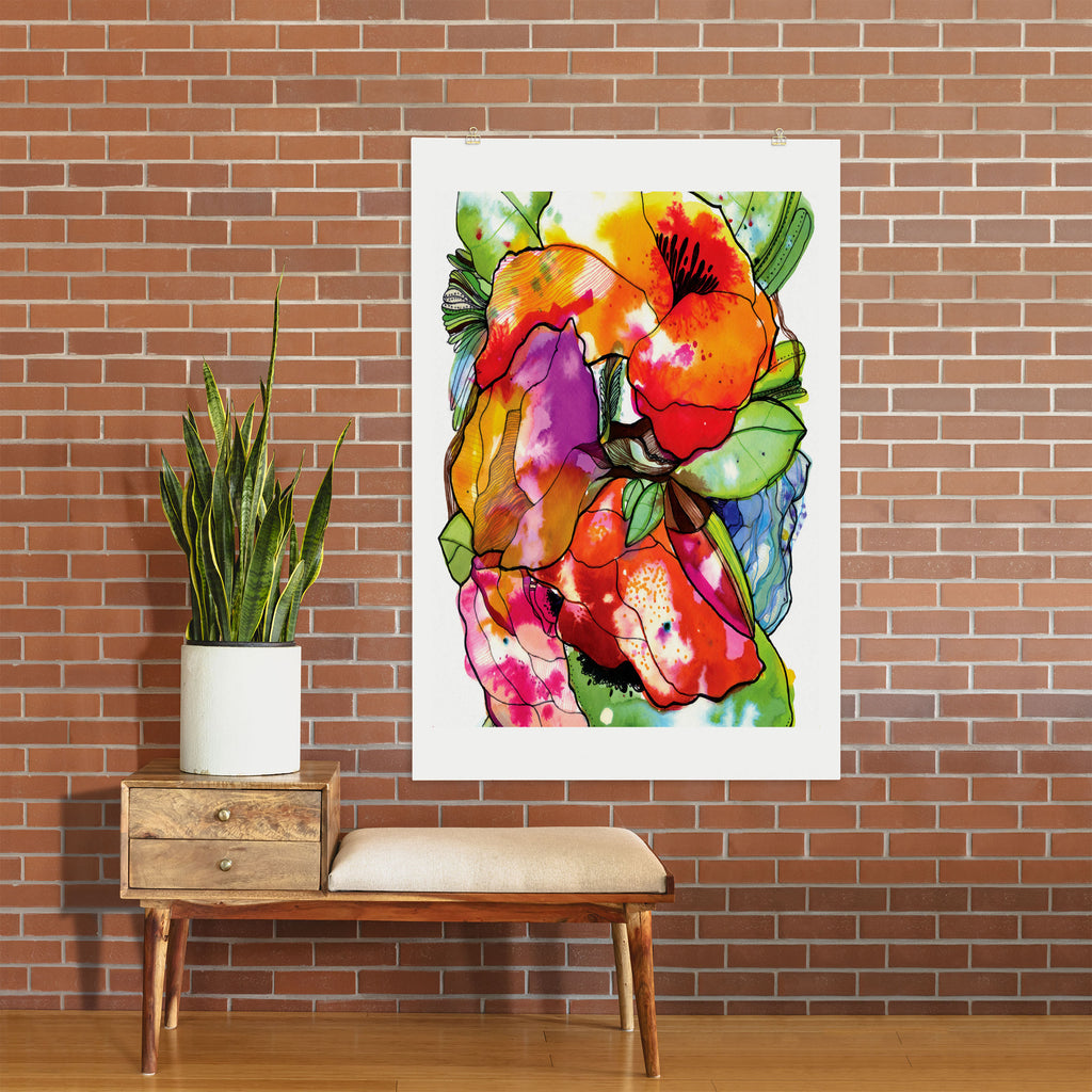 Big 2 Art Print Cayenablanca