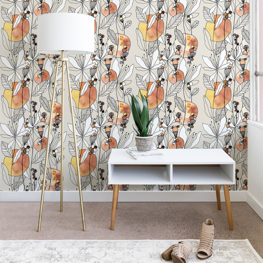 Desert Butterfly Wallpaper Cayenablanca
