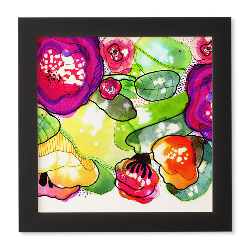 Organic Poetry Vol Ii Framed Wall Art Cayenablanca