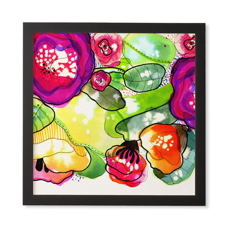 Organic Poetry Vol Ii Framed Wall Art Cayenablanca