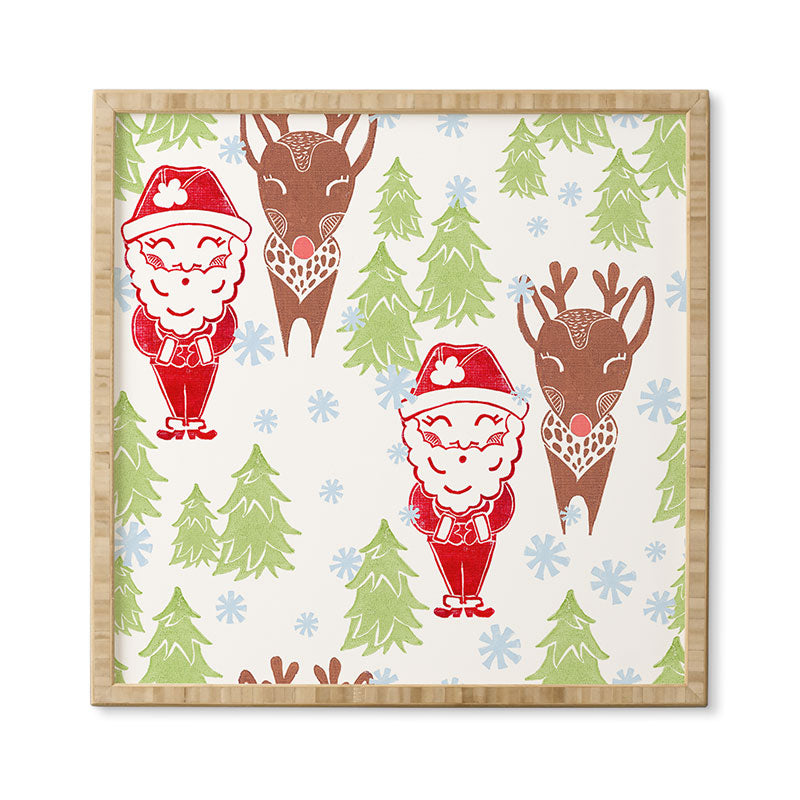 Best Bros From The North Pole Framed Wall Art Dash And Ash