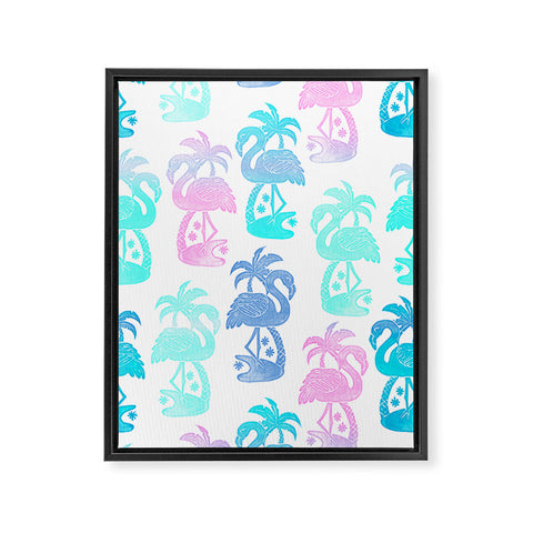 At:flamingo fla mango Art Products | Deny Designs