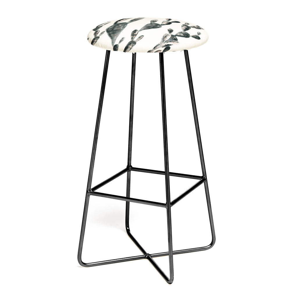 Midnight Cacti Bar Stool Dash And Ash