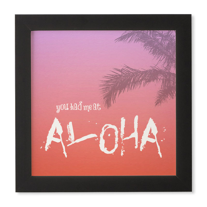 Aloha Framed Wall Art Deb Haugen