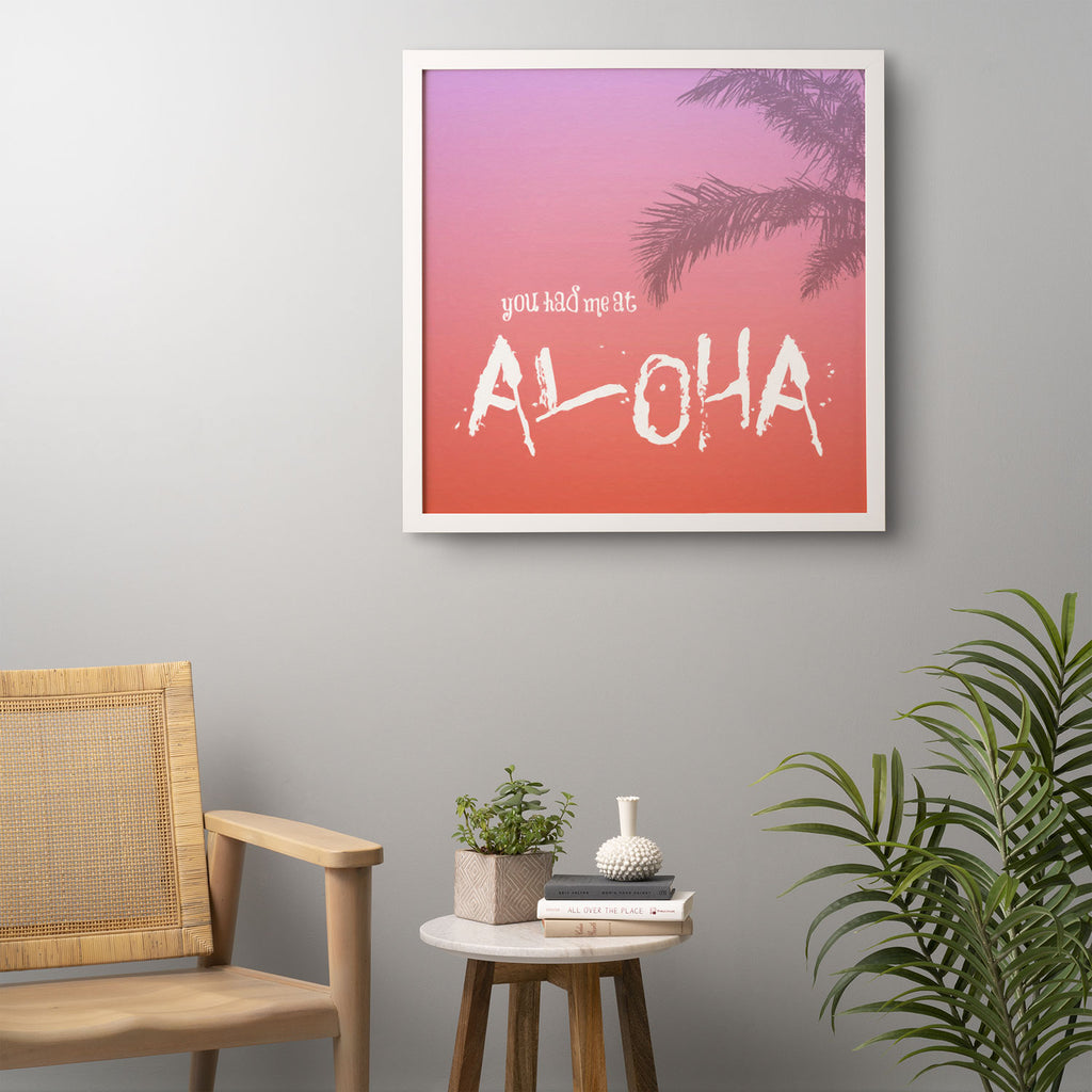 Aloha Framed Wall Art Deb Haugen