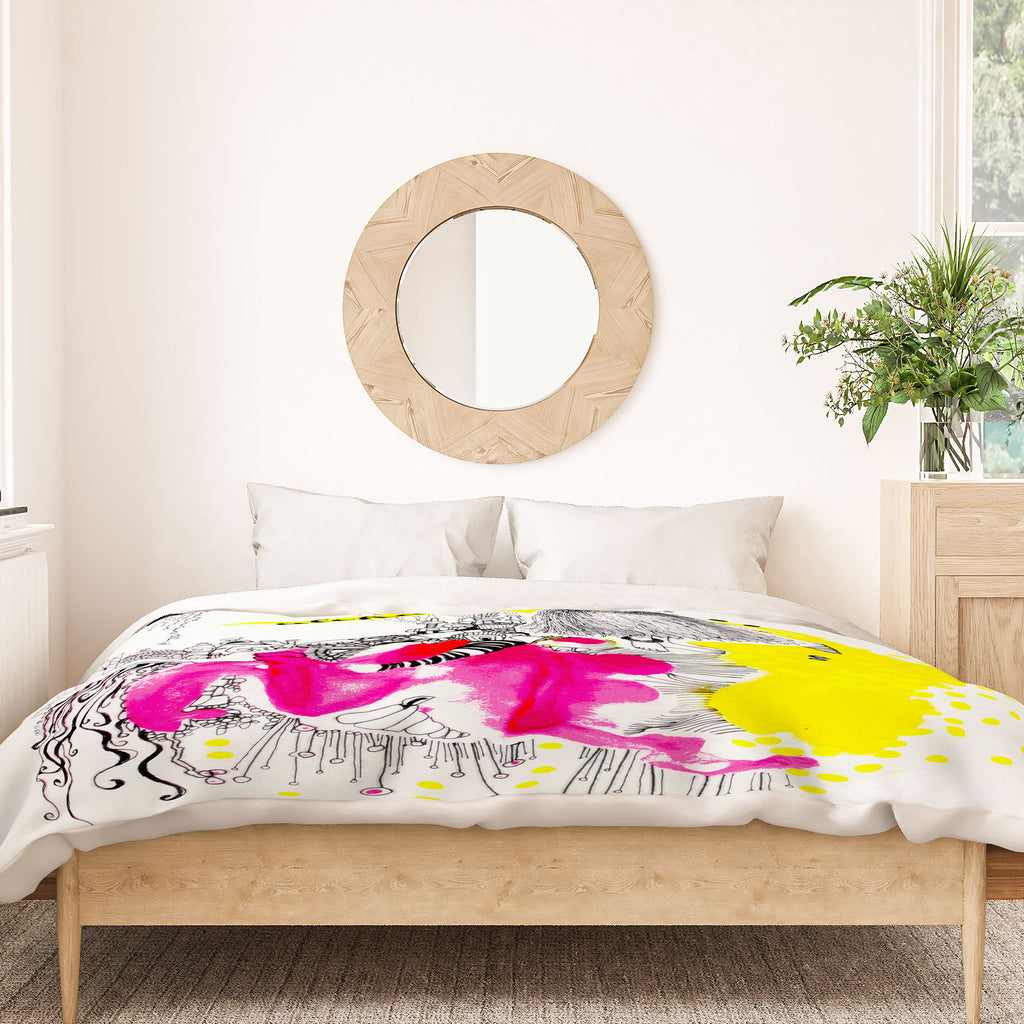 Aloha Ink Duvet Cover Deb Haugen