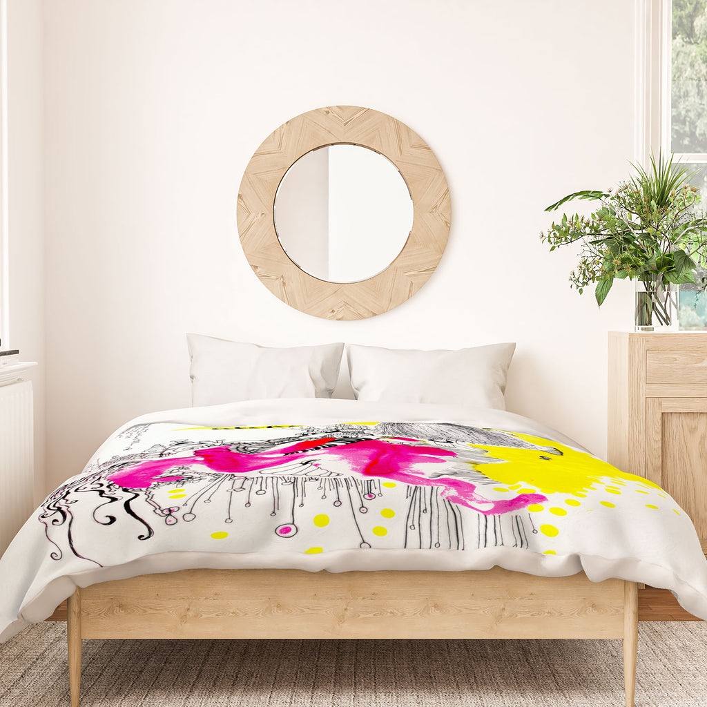 Aloha Ink Duvet Cover Deb Haugen