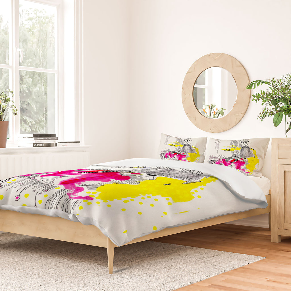 Aloha Ink Duvet Cover Deb Haugen