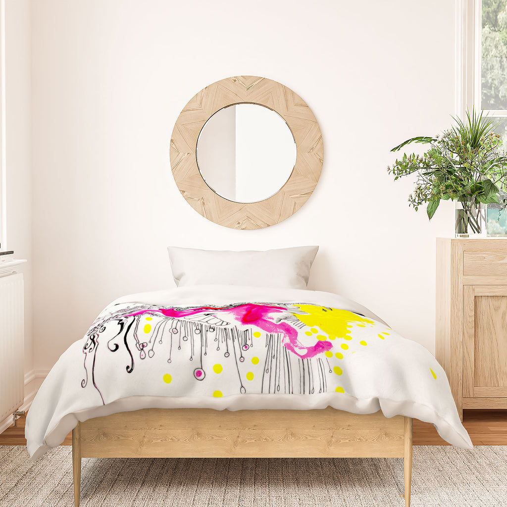 Aloha Ink Duvet Cover Deb Haugen