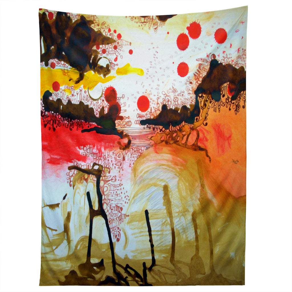 Cave Ink Tapestry Deb Haugen