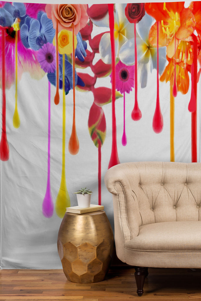 Drip Fleur Tapestry Deb Haugen