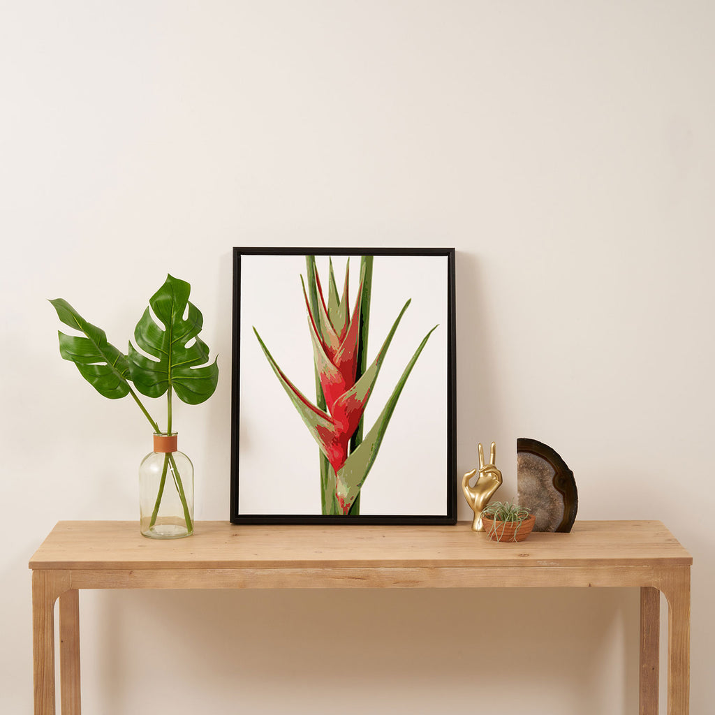 Heliconia 2 Art Canvas Deb Haugen