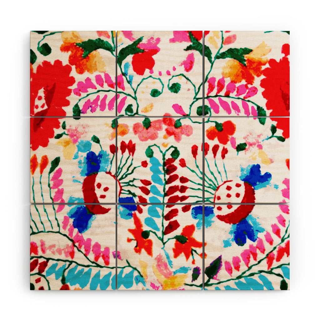 Mexican Surf Trip Wood Wall Mural Deb Haugen
