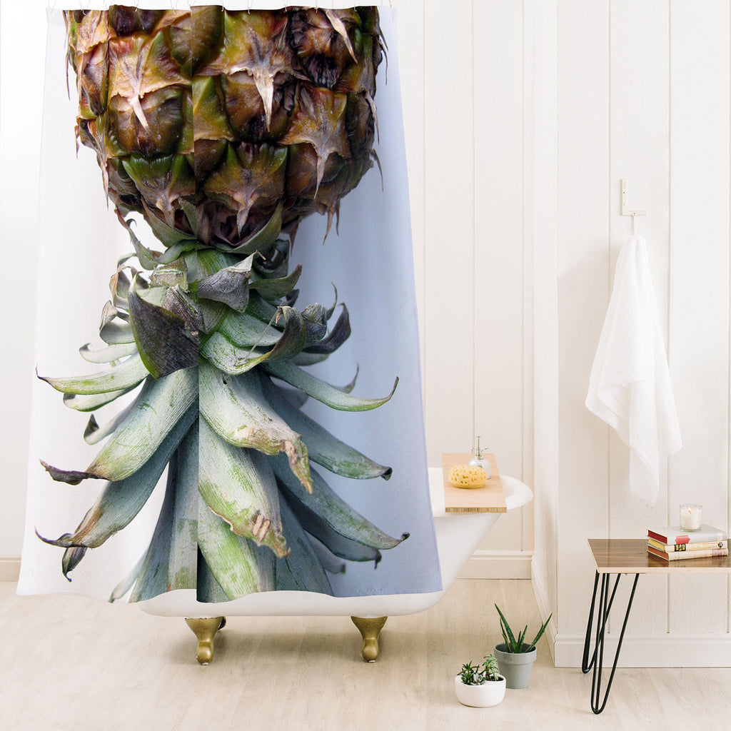 Pineapple 2 Shower Curtain Deb Haugen