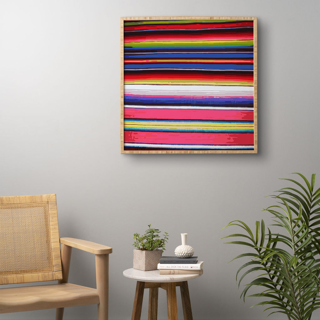 Surf Serape Framed Wall Art Deb Haugen