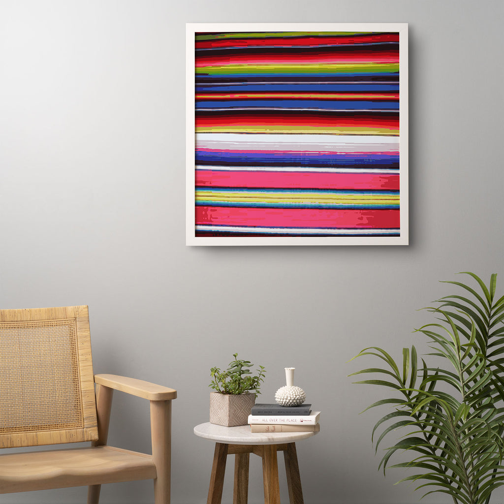 Surf Serape Framed Wall Art Deb Haugen